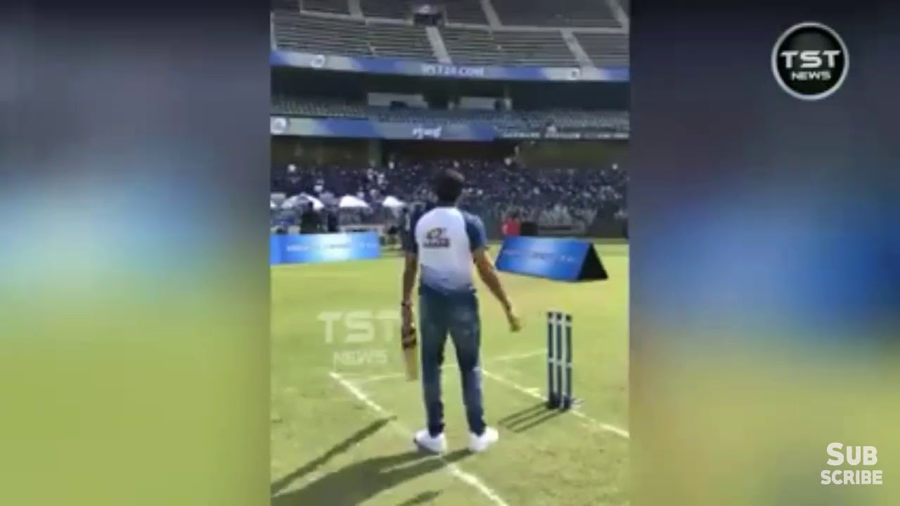 Rohit Sharma left hand batting practice in Mumbai - YouTube