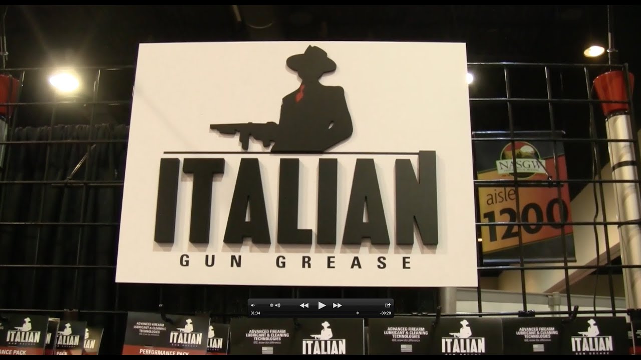 Italian Gun Grease Offers The Right Formula - YouTube