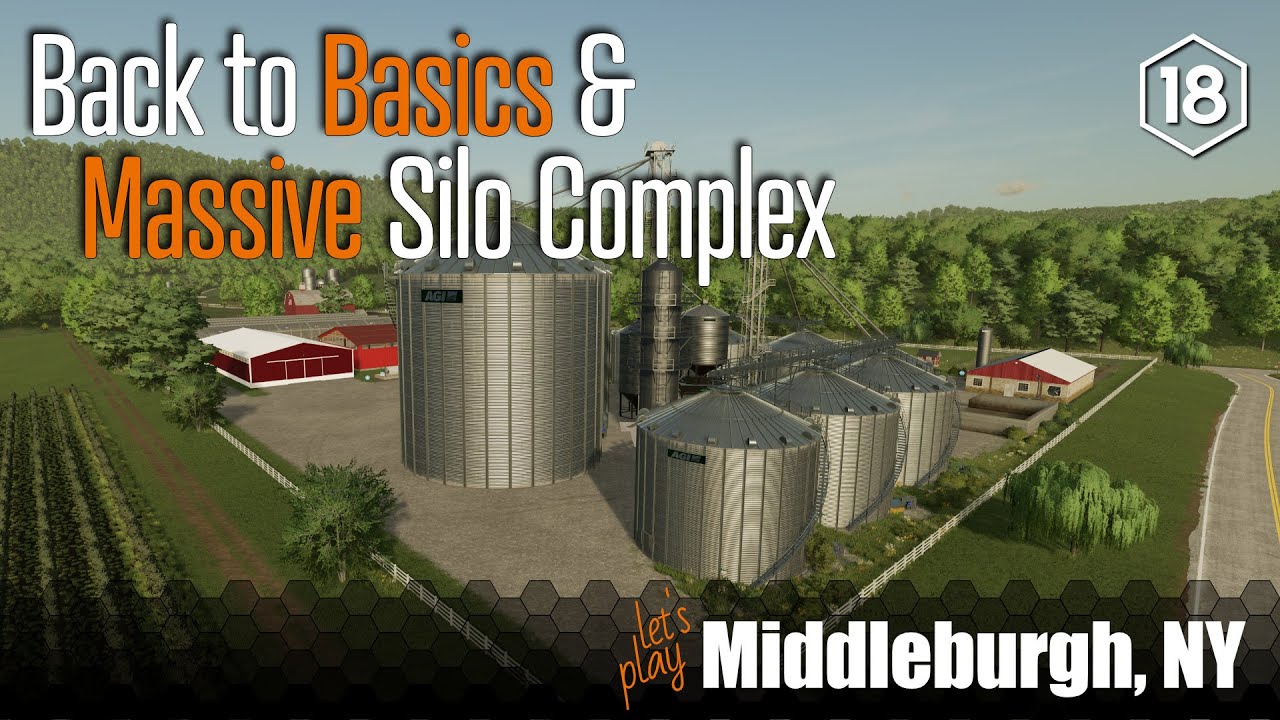 Back to Basics & Massive Silo Complex | Ep.18 Let's Play on Middleburgh ...