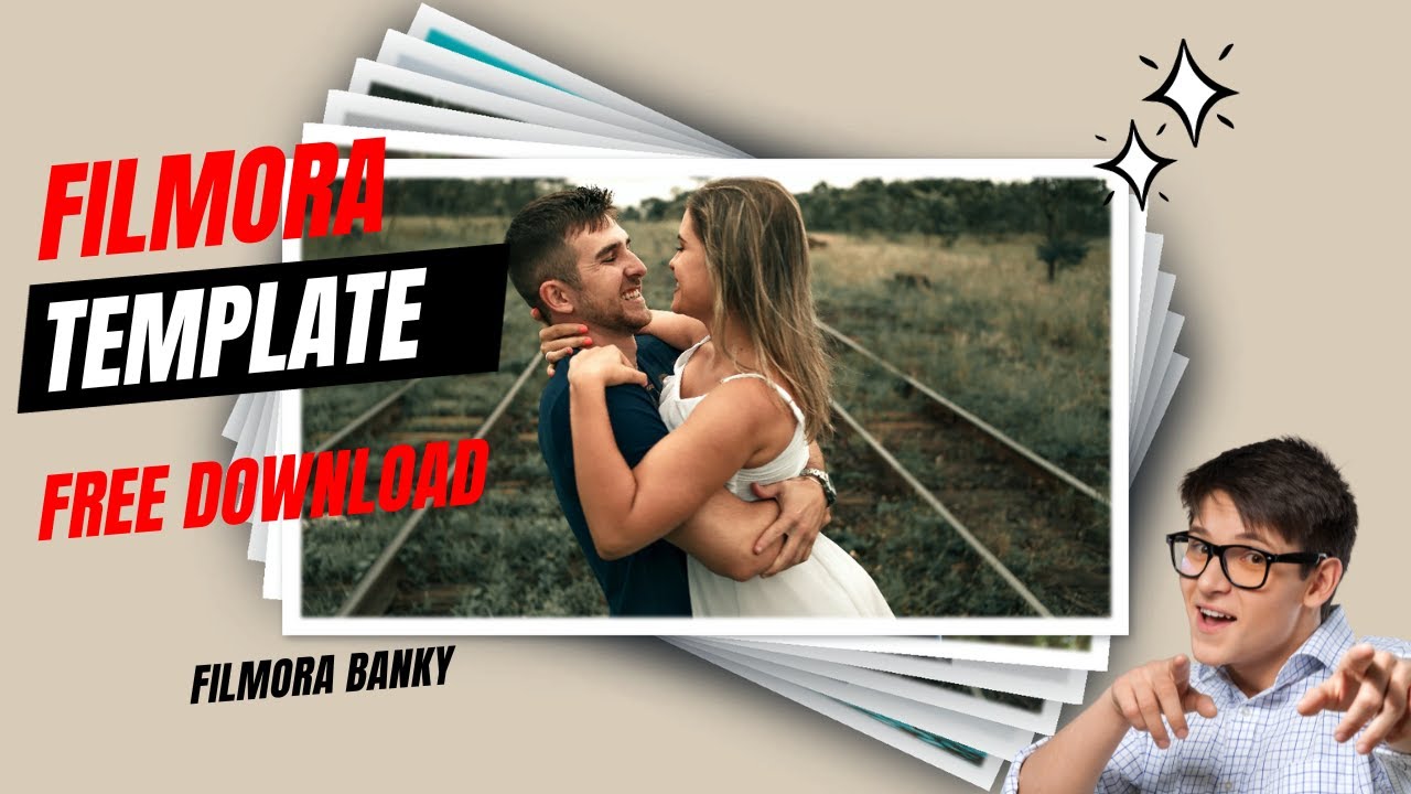 Filmora Template - Dynamic Photo Slideshow - Filmora 13 - YouTube