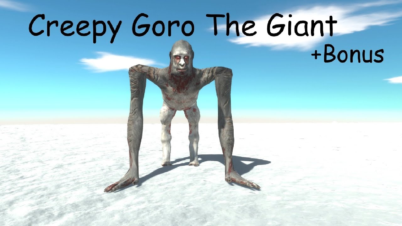 Creepy Goro The Giant Vs Every Unit +Bonus ARBS |Animal Revolt Battle ...