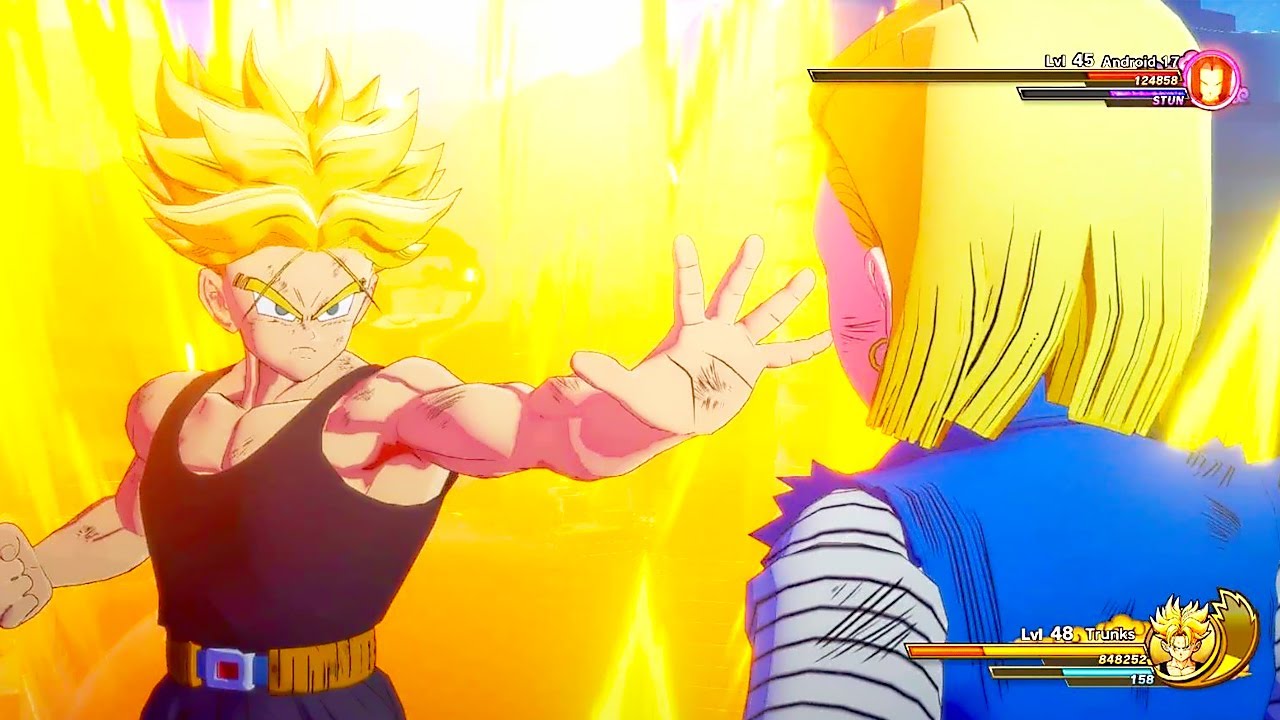 Future Trunks Revenge on The Androids - Dragon Ball Z kakarot - YouTube