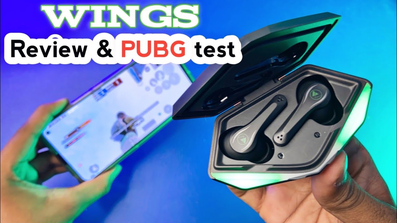 Wings Phantom tws Earbuds | Best for PUBG/BGMI?| Review & test | VMinds ...