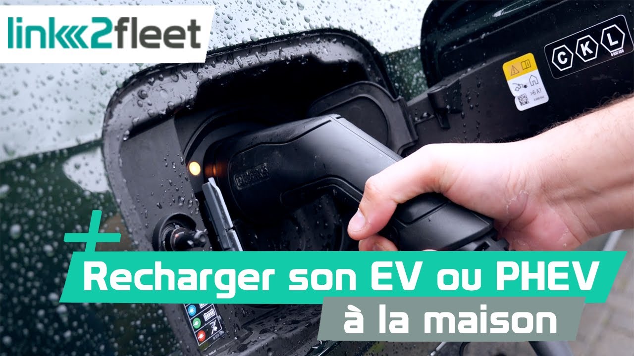Tutoriel link2fleet - Comment recharger sa voiture électrique sur une borne à la maison? - YouTube