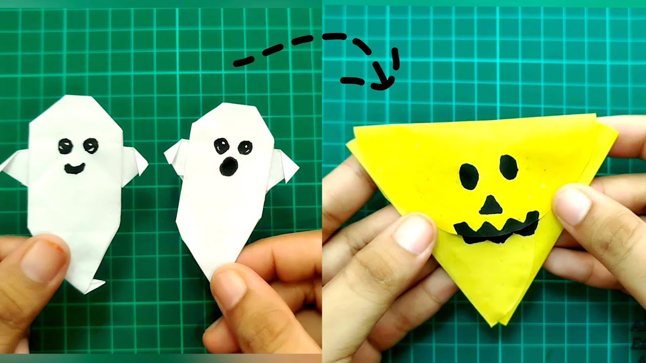 Halloween diy crafts with paper | how to make halloween crafts | Paper ...
