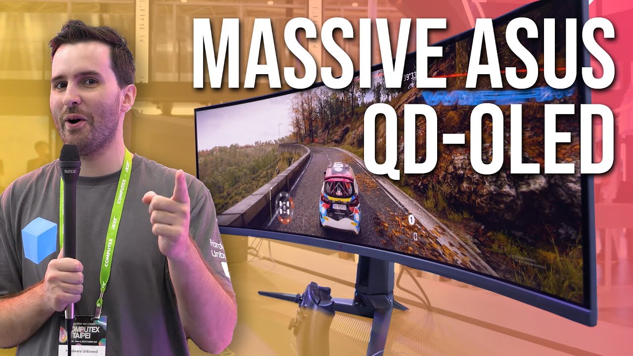 Hands-On With Asus' QD-OLED Monitor and Nvidia ULMB 2 - YouTube