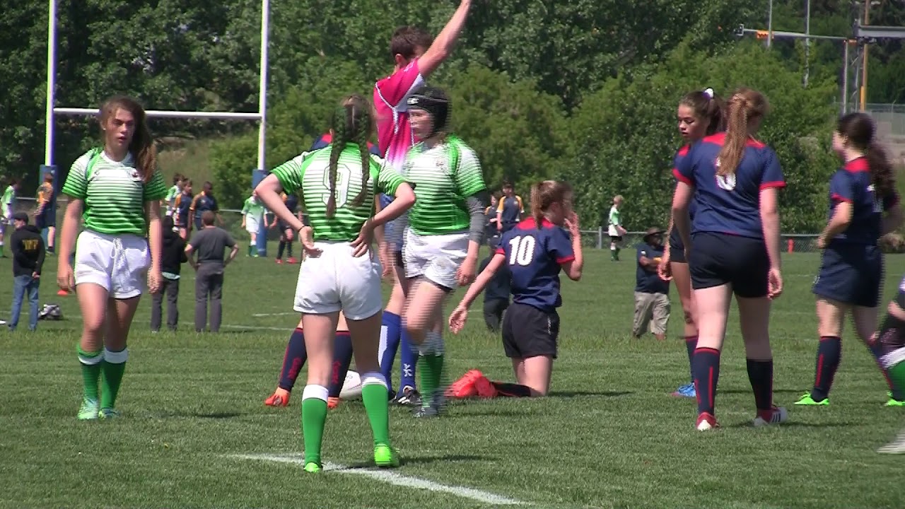Calgary Irish U15 Girls Rugby City Final (2nd Half) - YouTube