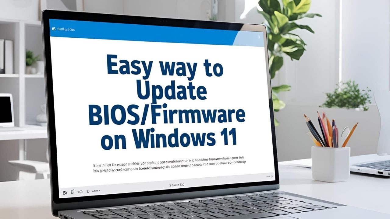 Easy Way to Update BIOS/Firmware on Windows 11 - YouTube