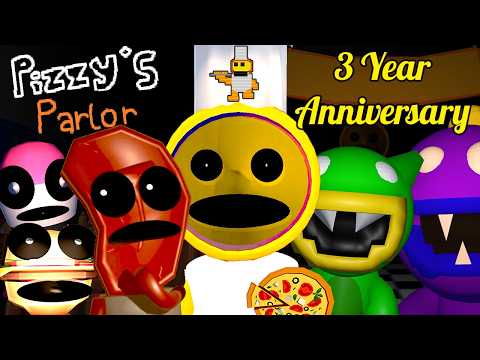 Pizzy’s Parlor 3 Year Anniversary! The FINAL Update? (All Endings & Secrets)