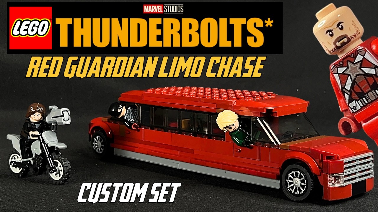 LEGO THUNDERBOLTS* "Red Guardian Limo Chase" Custom Set - YouTube