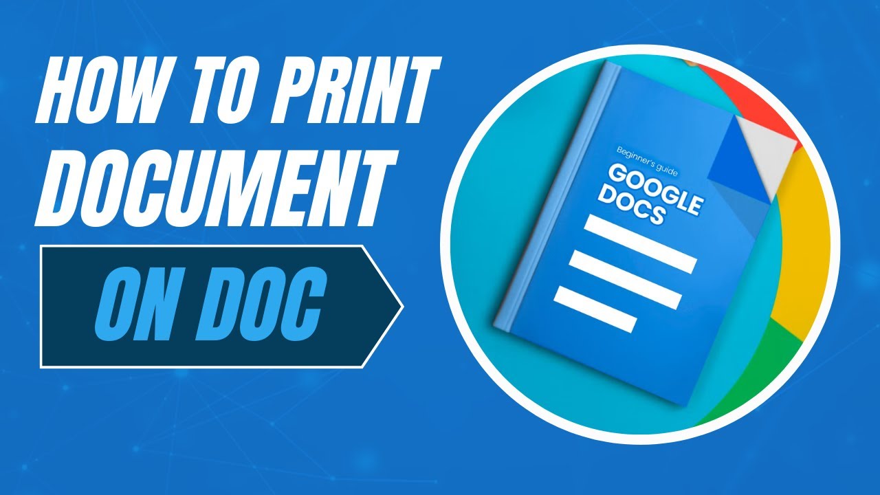 How To Print Front And Back On Google Docs - YouTube