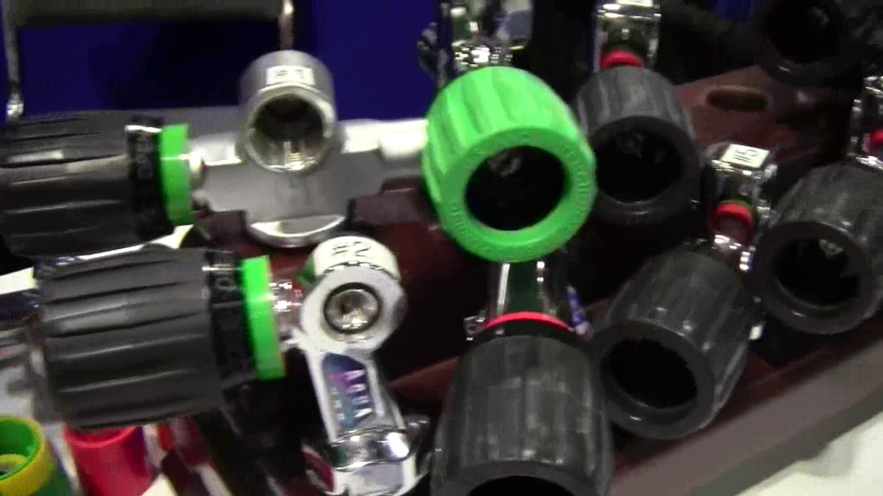 Vindicator air indicator tank valves new color - YouTube