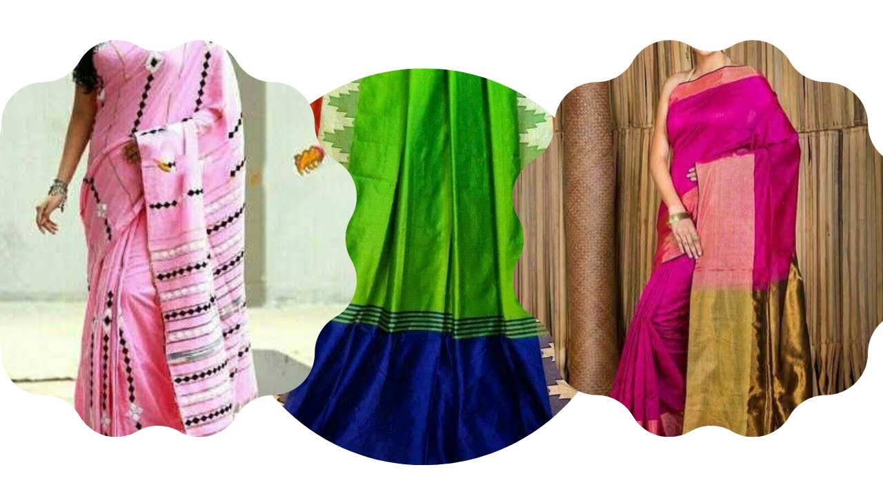 Simple and Comfortable Cotton Sarees For Daily Wear - YouTube