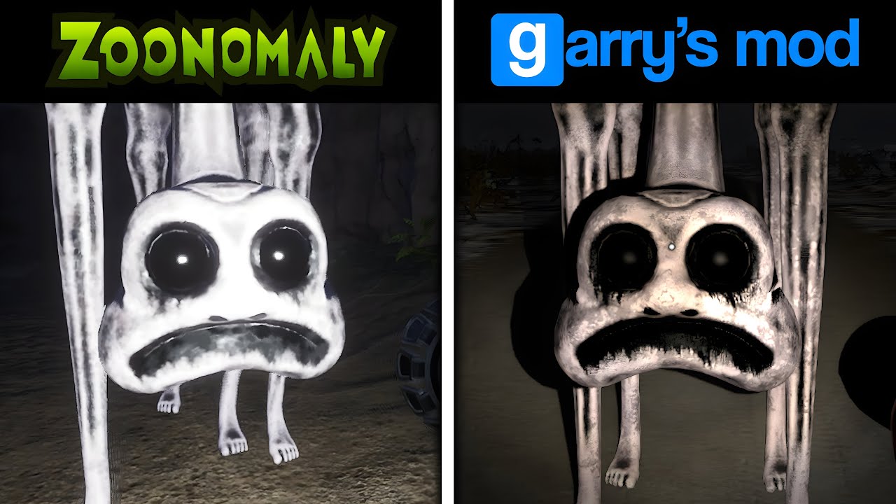 Monster Giraffe in Zoonomaly VS Garry's Mod - YouTube