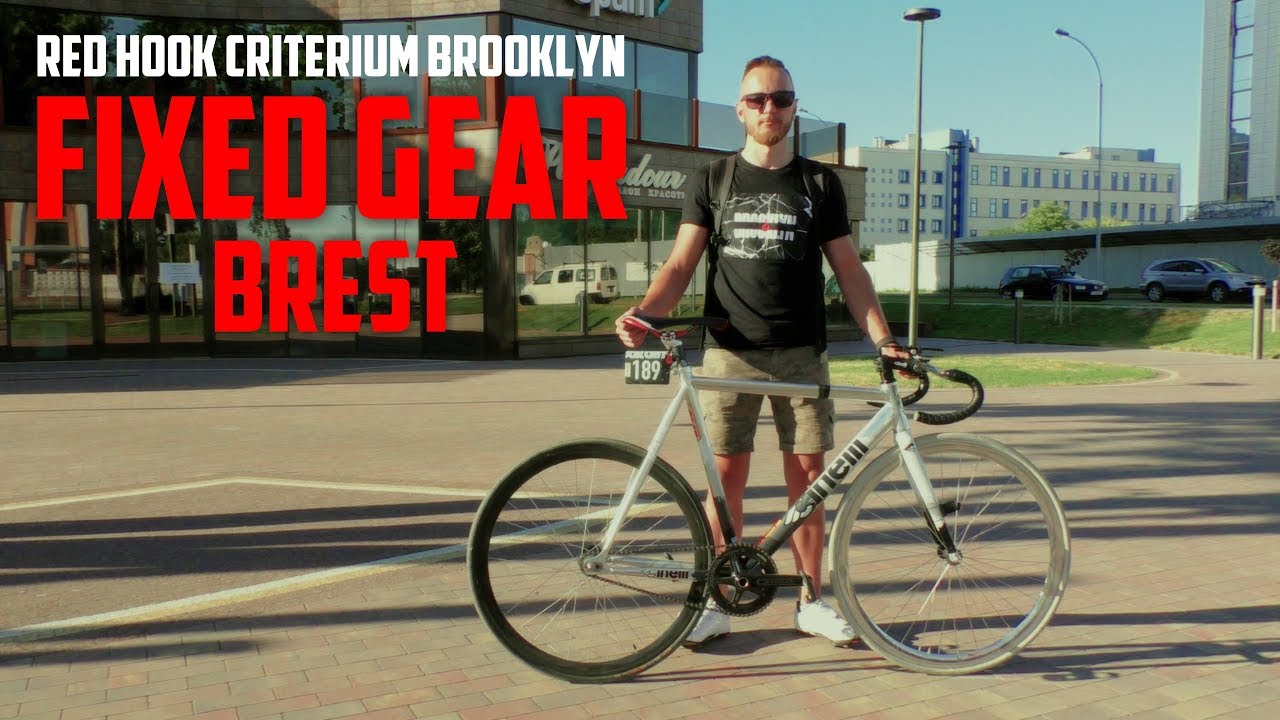 Fixed Gear Brest. Red Hook Criterium Brooklyn - YouTube