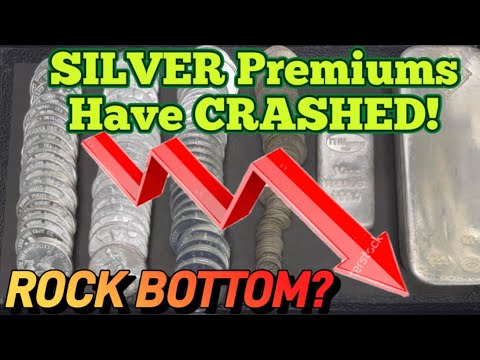 Are SILVER PREMIUMS at ROCK BOTTOM? Or can they still get LOWER? - YouTube