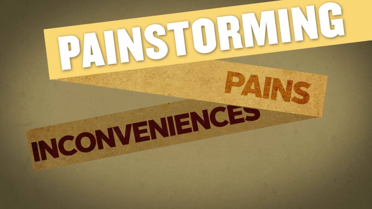 Painstorming for Opportunity Recognition & Ideation Stimulus - YouTube