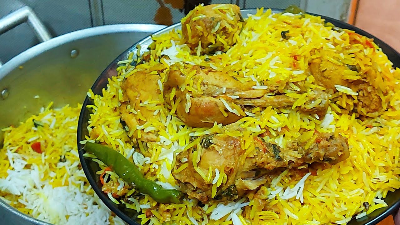 Dawat k liye PERFECT Kashmiri restaurant style Chicken Biryani recipe ️ ...