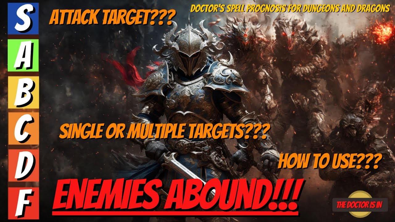 ENEMIES ABOUND: Is This Spell Effective Vs One Or Multiple Enemies For ...