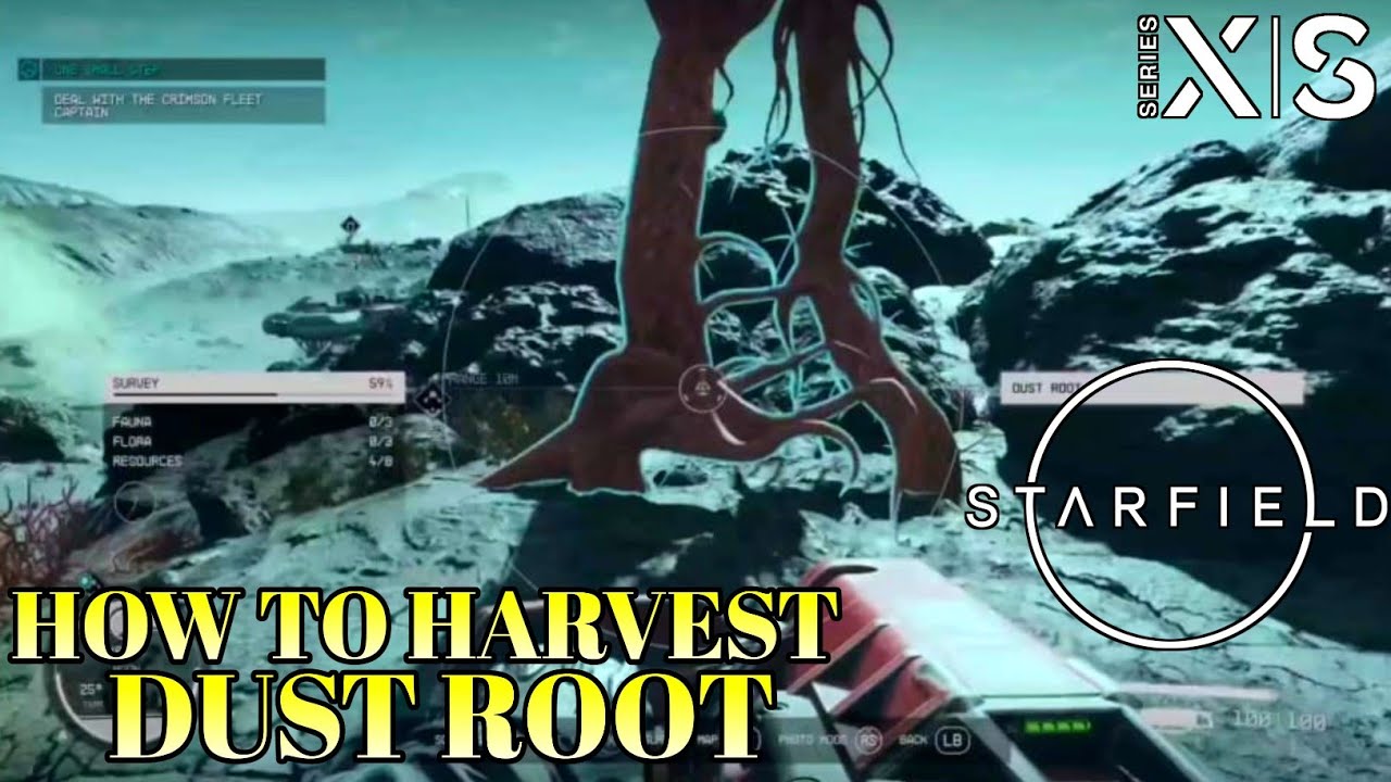 How to Harvest Dust Root STARFIELD Harvest Dust Root | Starfield How to ...