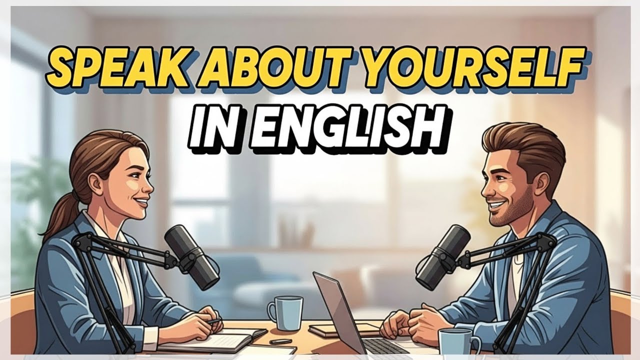 Talking About Yourself in English | English Podcast for Speaking ...