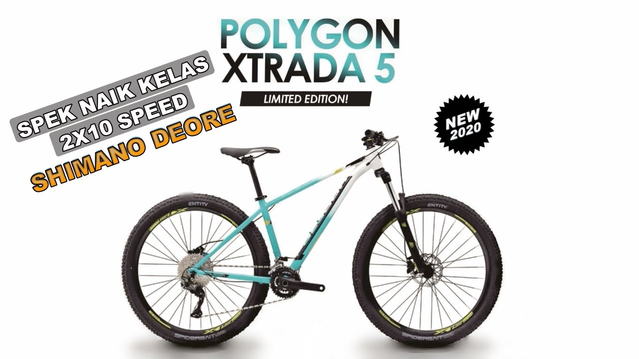 Polygon Xtrada 5 Limited Edition 2020-2021, Spek Naik Kelas Groupset ...