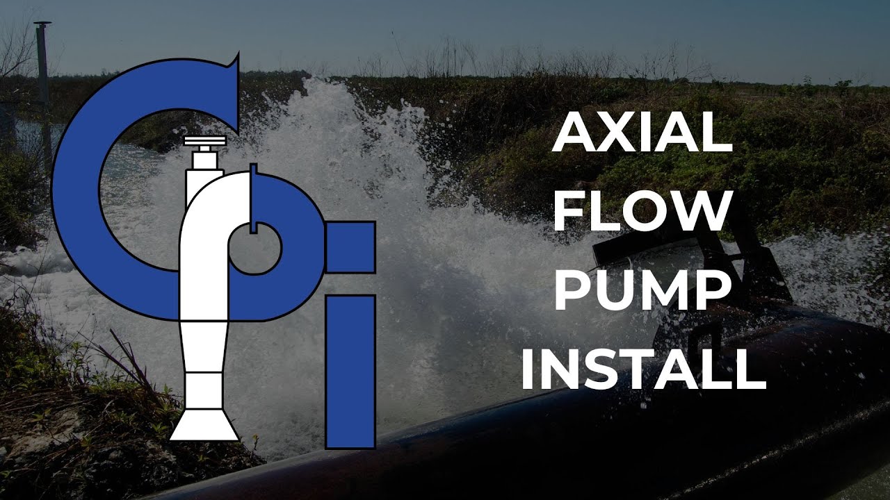 Axial Flow Pump Install - YouTube