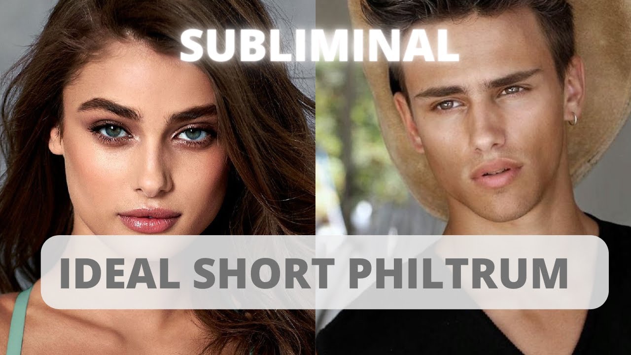 Get short philtrum - Prominent Curved philtrum - Ideal Perfect Philtrum ...