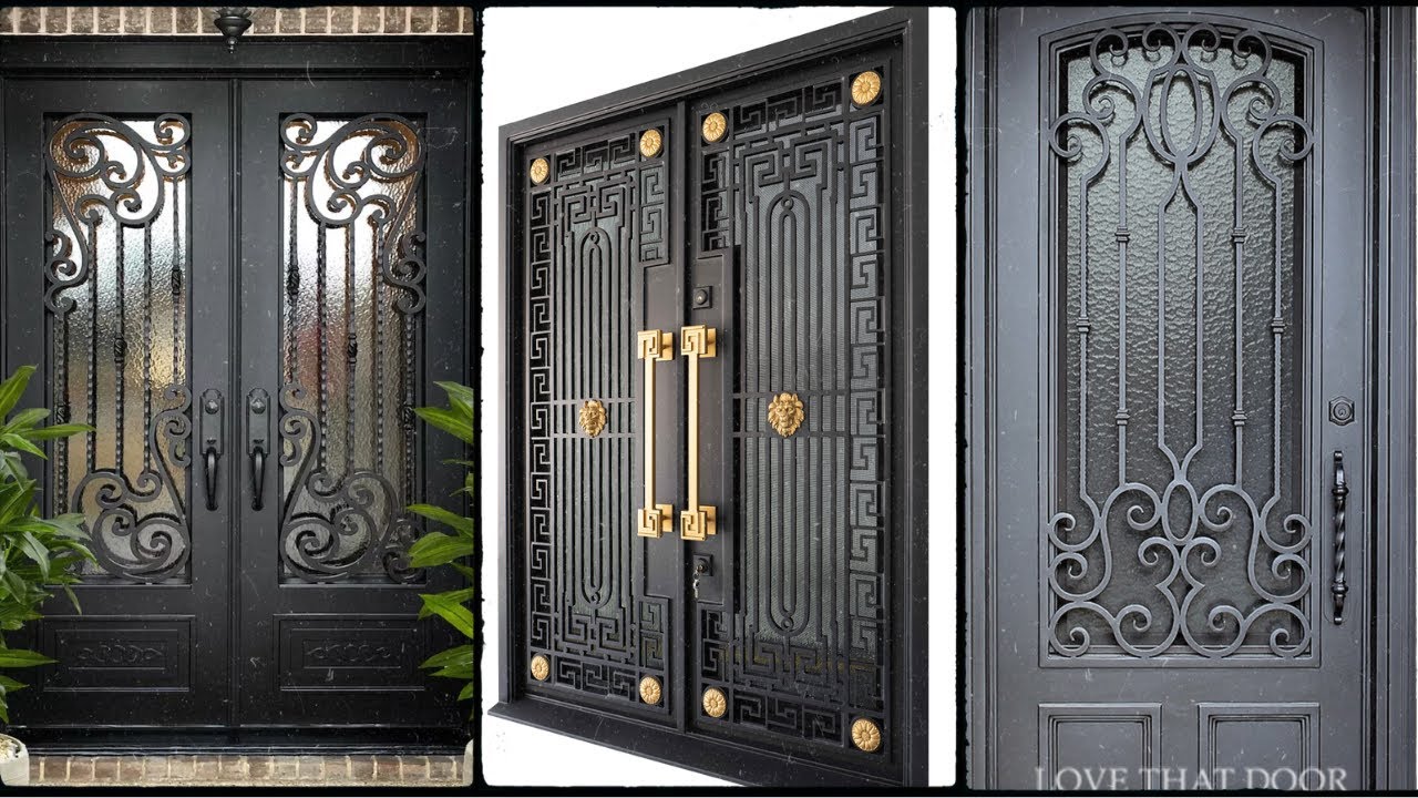 38 STUNNING Wrought Iron Door Designs to Elevate Your Home in 2024 ...