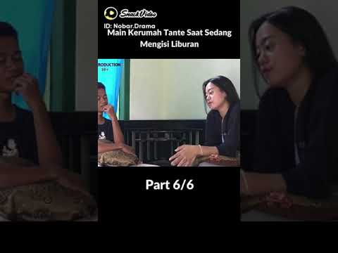 main ke rumah tante saat mengisi liburan