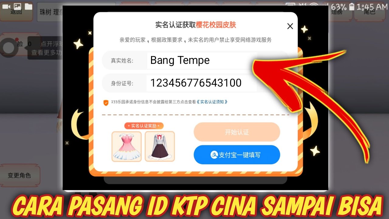 Ini Rahasia‼️ Cara Memasukkan ID KTP Cina Dari Gagal Sampai Berhasil ...