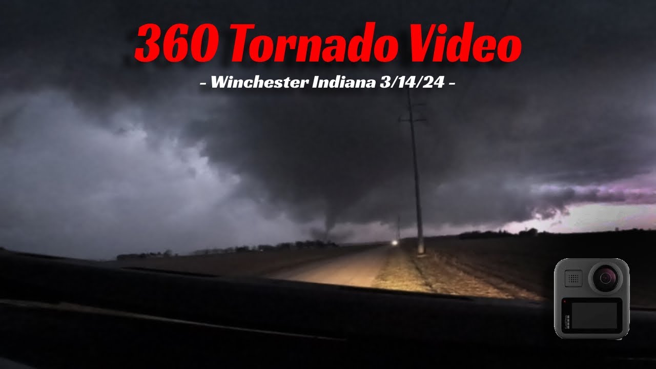 Terrifying Indiana Nocturnal Tornado Timelapse in 4k 3/14/24 - YouTube
