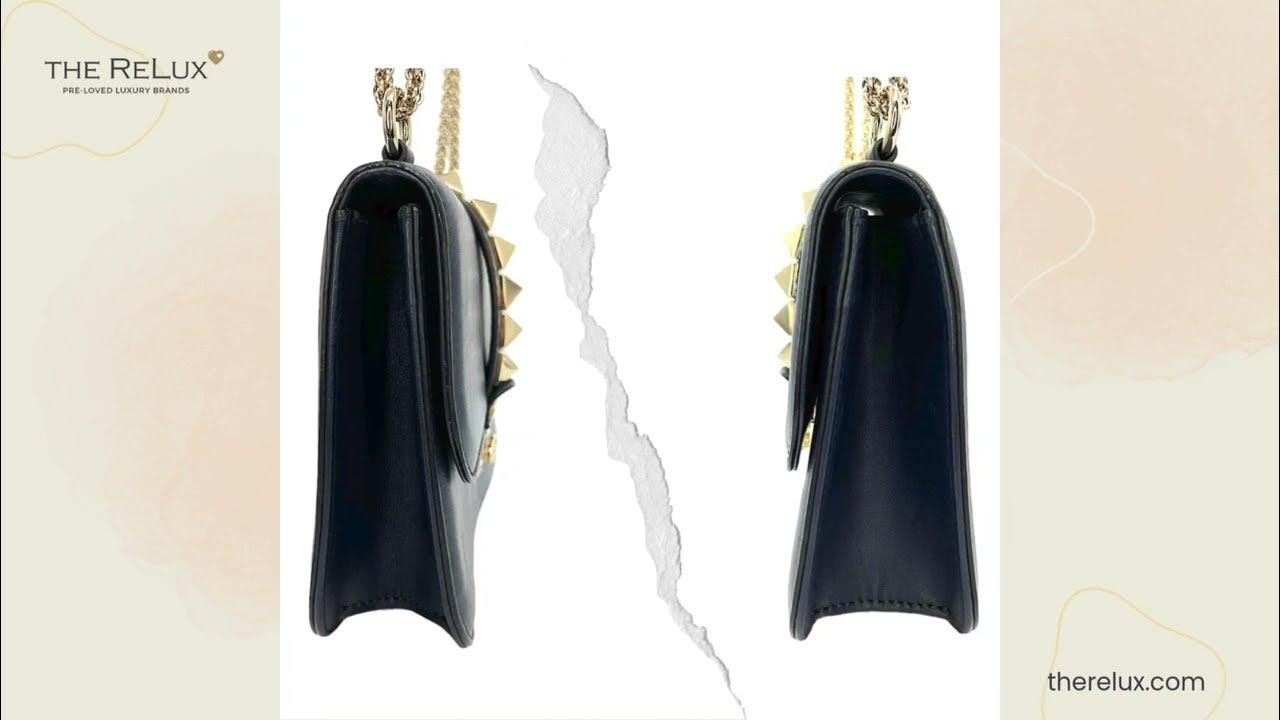 Valentino Glam Lock Rockstud Shoulder Bag | The Relux - YouTube
