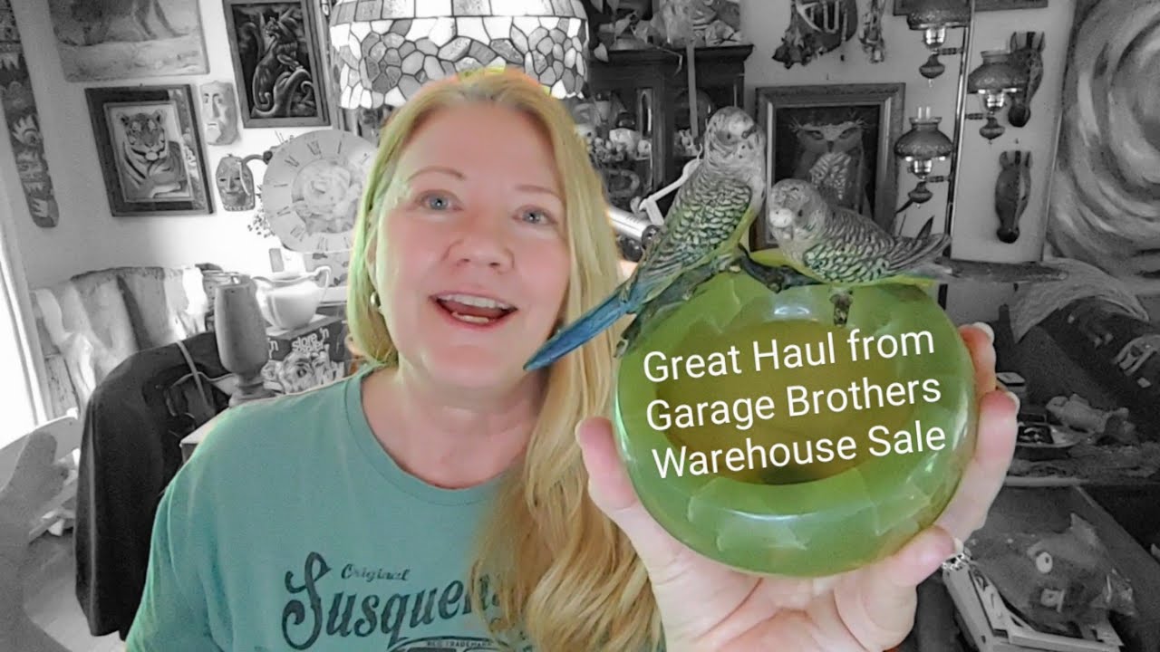 Great Haul from Garage Brothers Warehouse Sale! - YouTube
