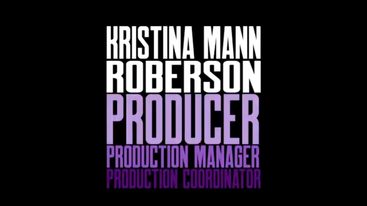 Kristina Mann Roberson Producer Reel - YouTube