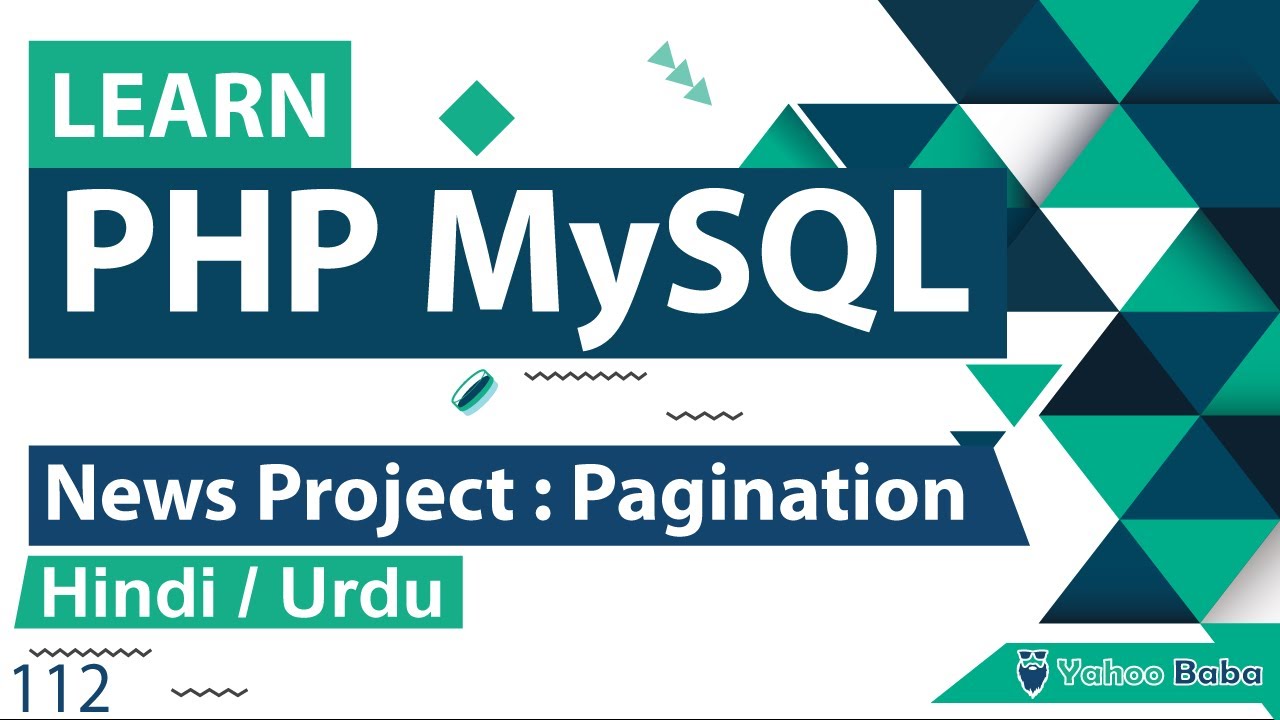 Php News Project Pagination Tutorial In Hindi Urdu Youtube 9776
