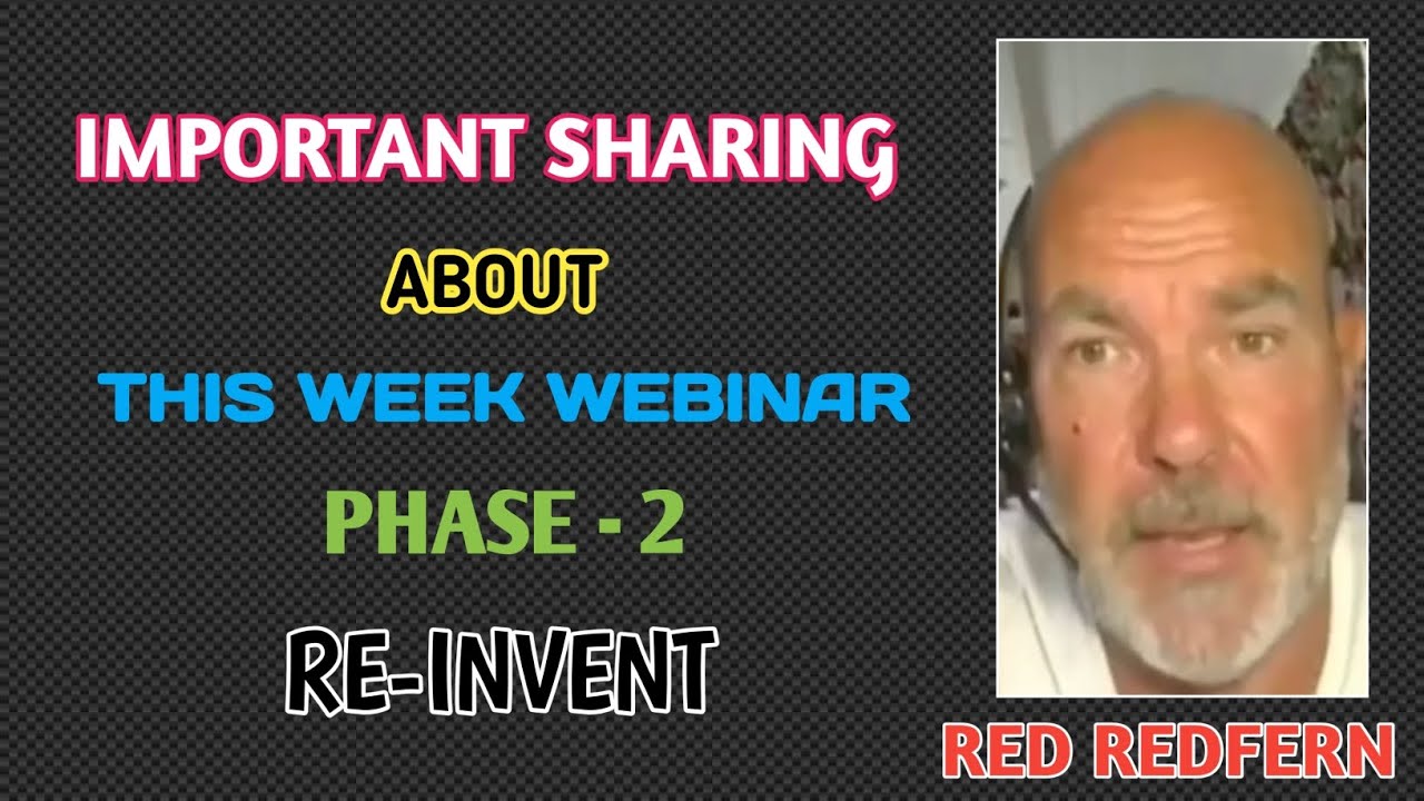#ONPASSIVE - IMPORTANT SHARING BY RED REDFERN || ONPASSIVE DAILY ...