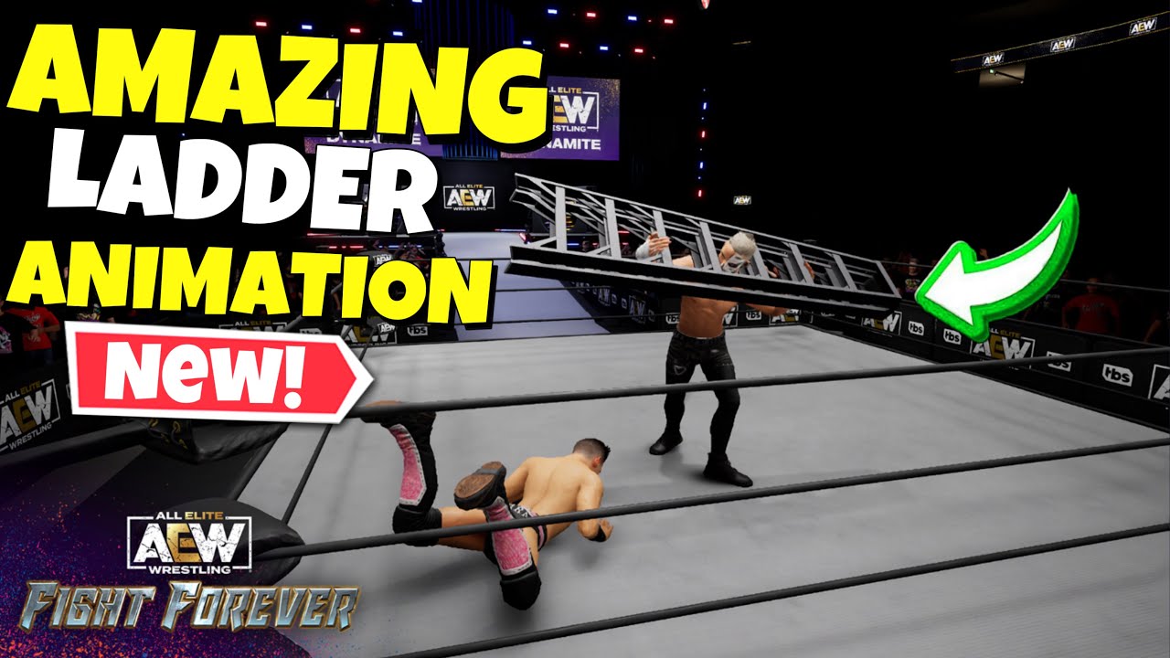 AEW Fight Forever Ladders Animation Are AMAZING! (BREAKDOWN) - YouTube