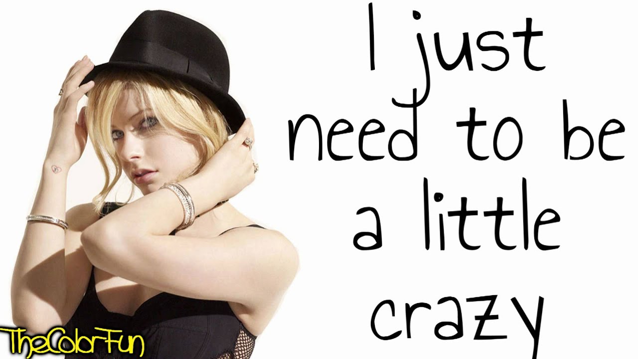 What the hell - Avril Lavigne - Lyrics on Screen HD - YouTube