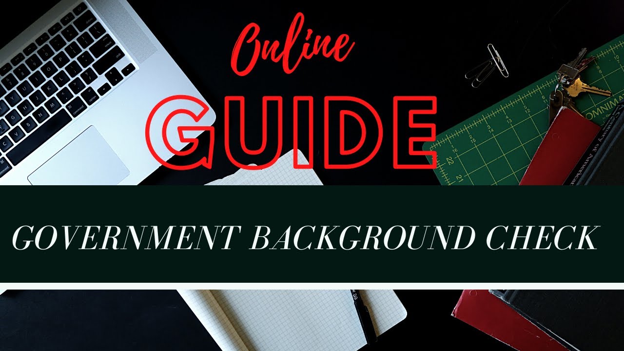 Government Background Check - YouTube