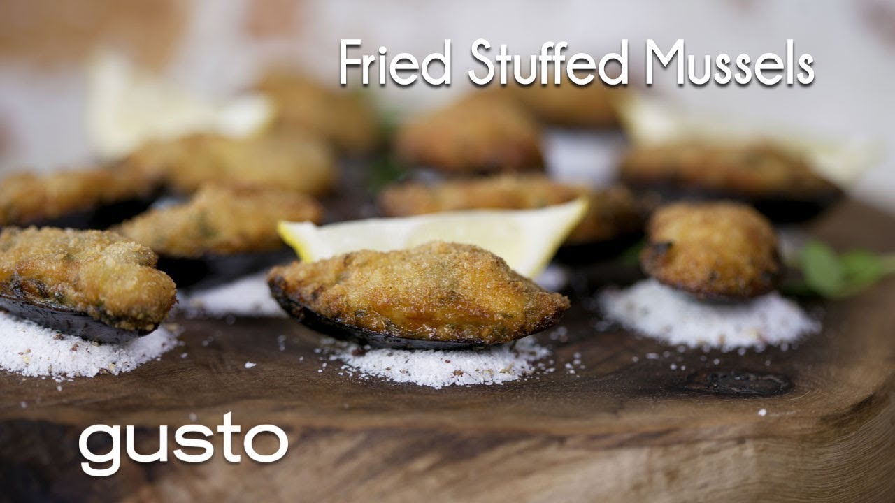 Fried Stuffed Mussels | The Latin Kitchen - YouTube