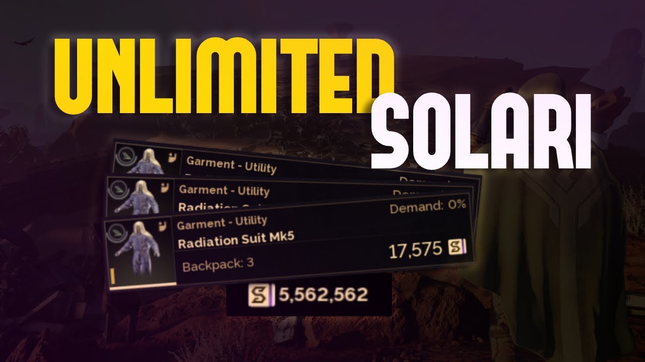 How to Make Solari in Dune Awakening! ( No Player Exchange or Quest ...