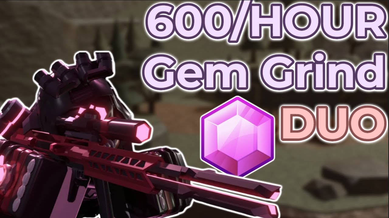Best Duo Strategy to Grind Hardcore Gems (600/HOUR!) | TDS - YouTube