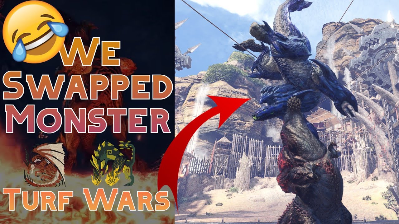 We Swapped Monster Turf Wars | Monster Hunter - YouTube