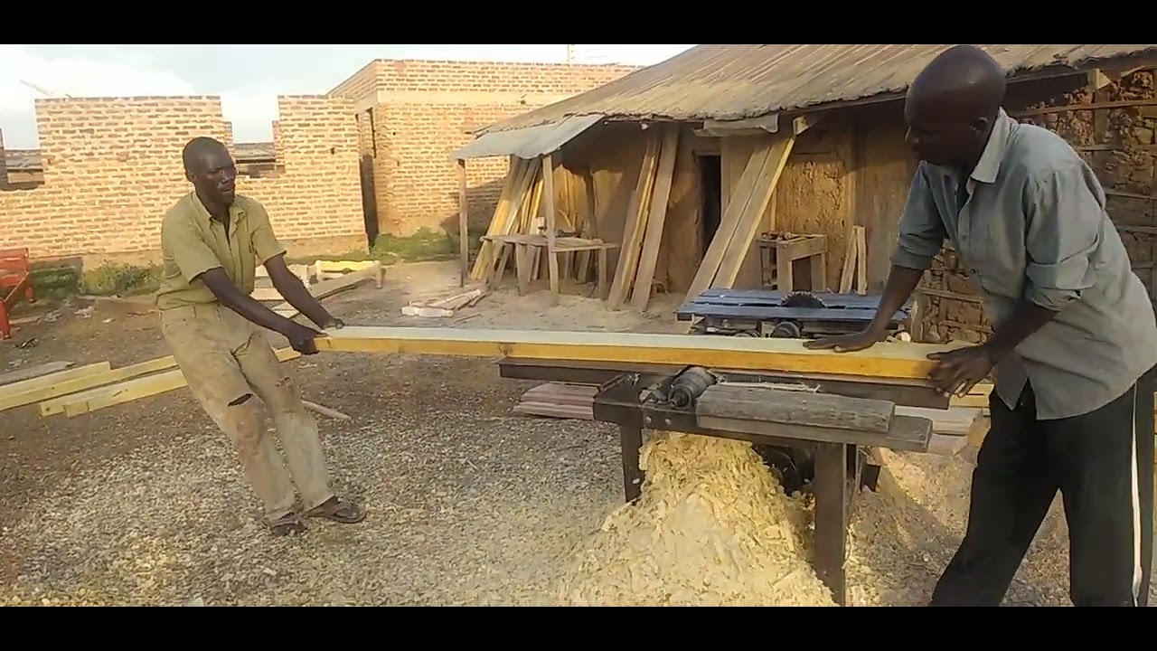 How to make door frame P1 - YouTube