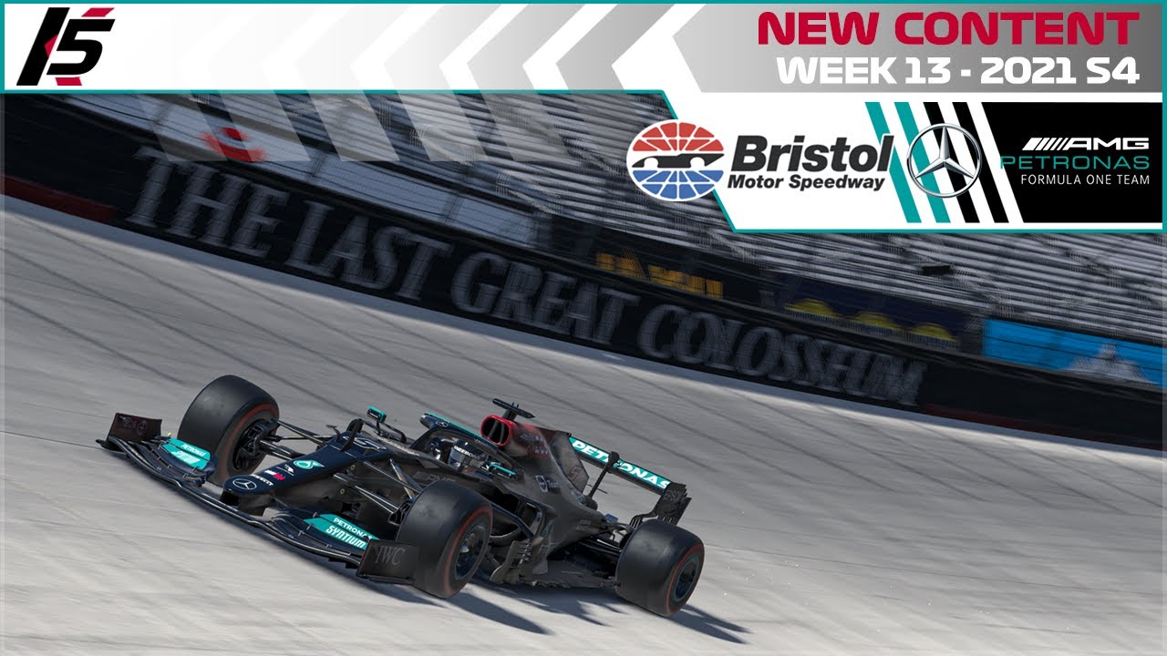 iRacing Formula 1 at Bristol - Mercedes W12 2021 - YouTube