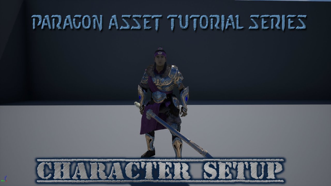 Unreal4|Easy tutorials|Paragon Assets|Video game creation - YouTube