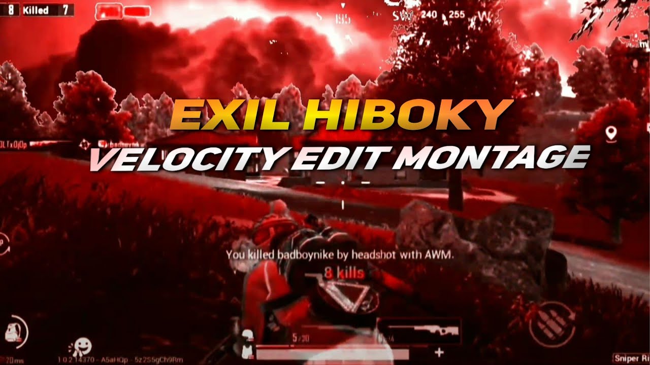 Exil - Hiboky Pubg Montage || Exil Hiboky edit || Velocity Beat Sync ...
