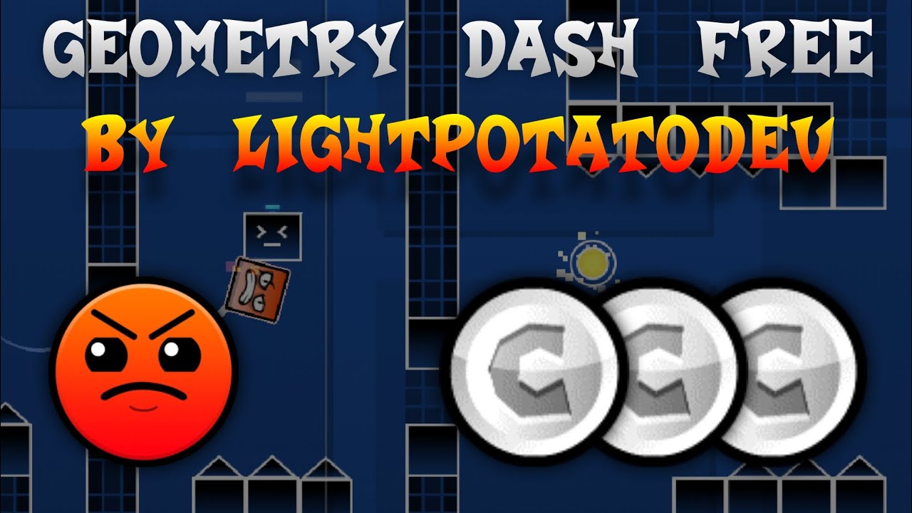 Geometry Dash Free (The custom level with ads) | Geometry Dash - YouTube