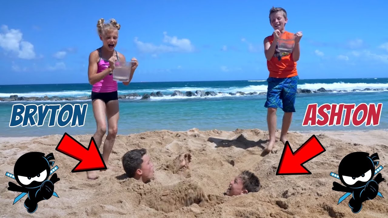 Ninja Kidz TV Twins vs BROS Yoga Challenge with the Rybka Twins Ninja ...